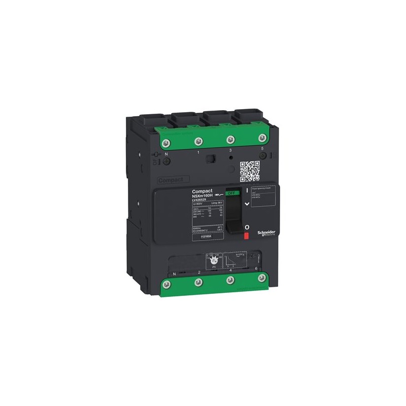 LV426417 Schneider Electric | Compact NSXm N Circuit Breaker 100A 4P